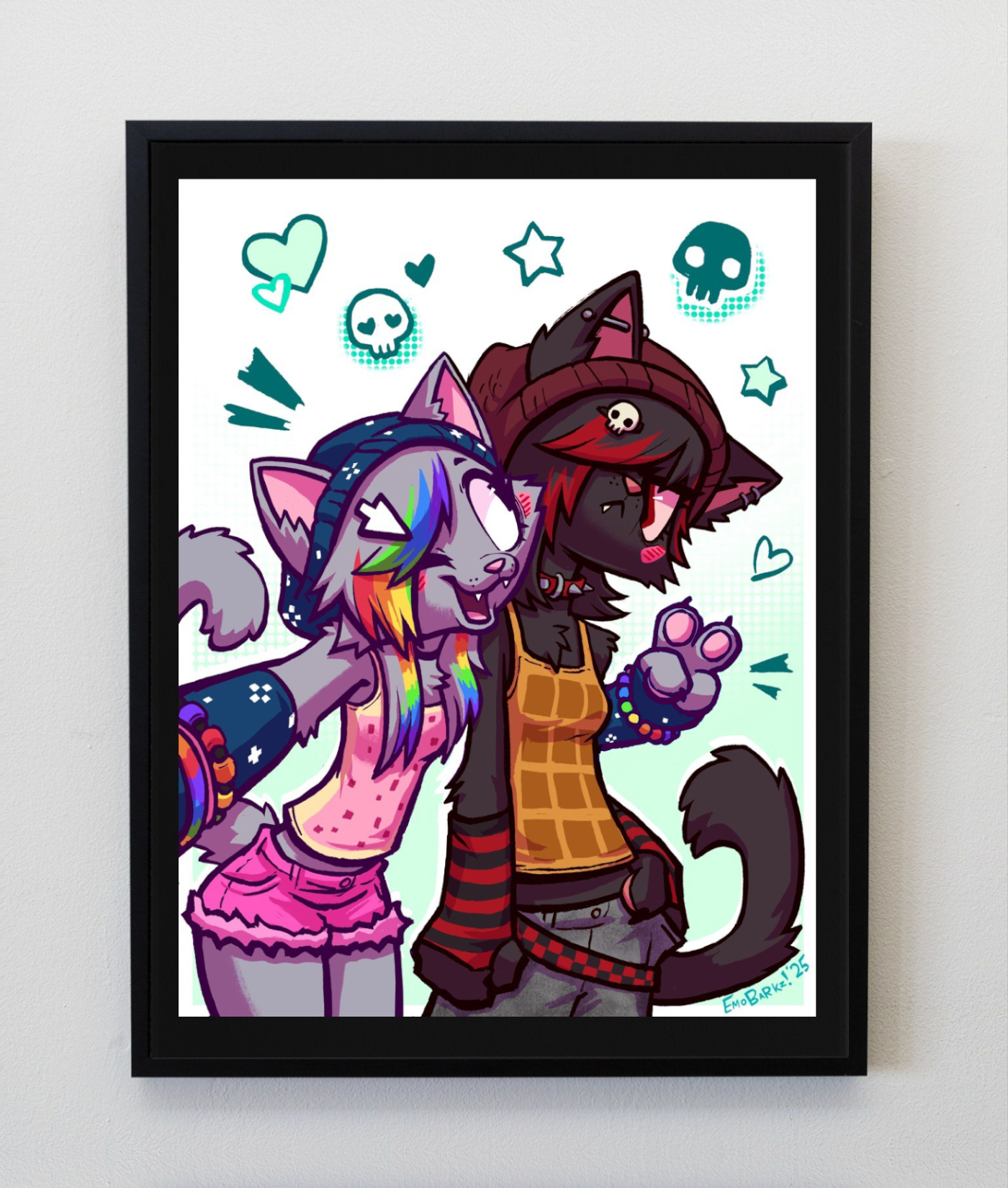 Nyan Cat + Tac Nayn Print – Emobarkz